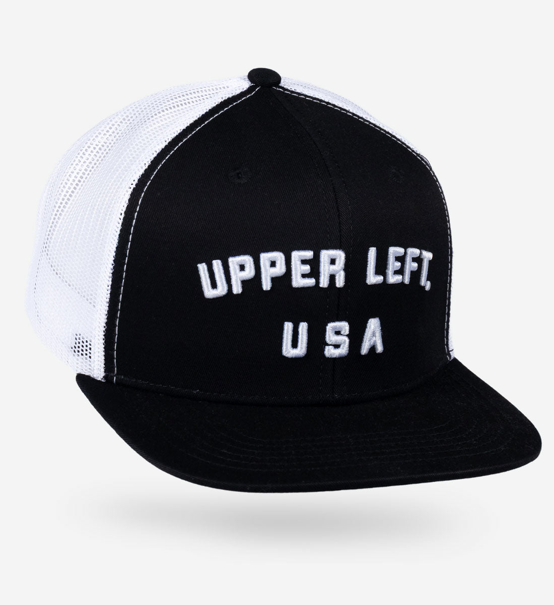 Upper Left, USA Trucker Hat – The Great PNW